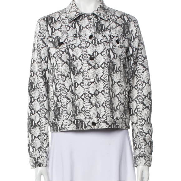 d. jeans | Jackets & Coats | Snake Print Denim Jacket | Poshmark